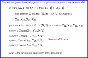 Algorithms subject wise ugc net question analysis - SamagraCS