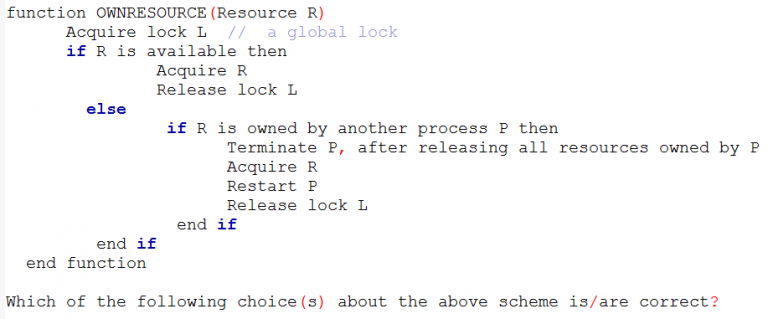 Operating System GATE PYQ Solutions - SamagraCS