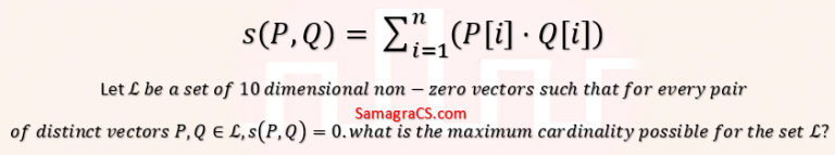 GATE CSE Engineering Mathematics PYQ - SamagraCS