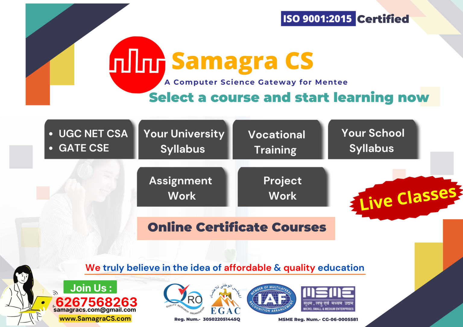 SamagraCS |A Computer Science Gateway for Mentee